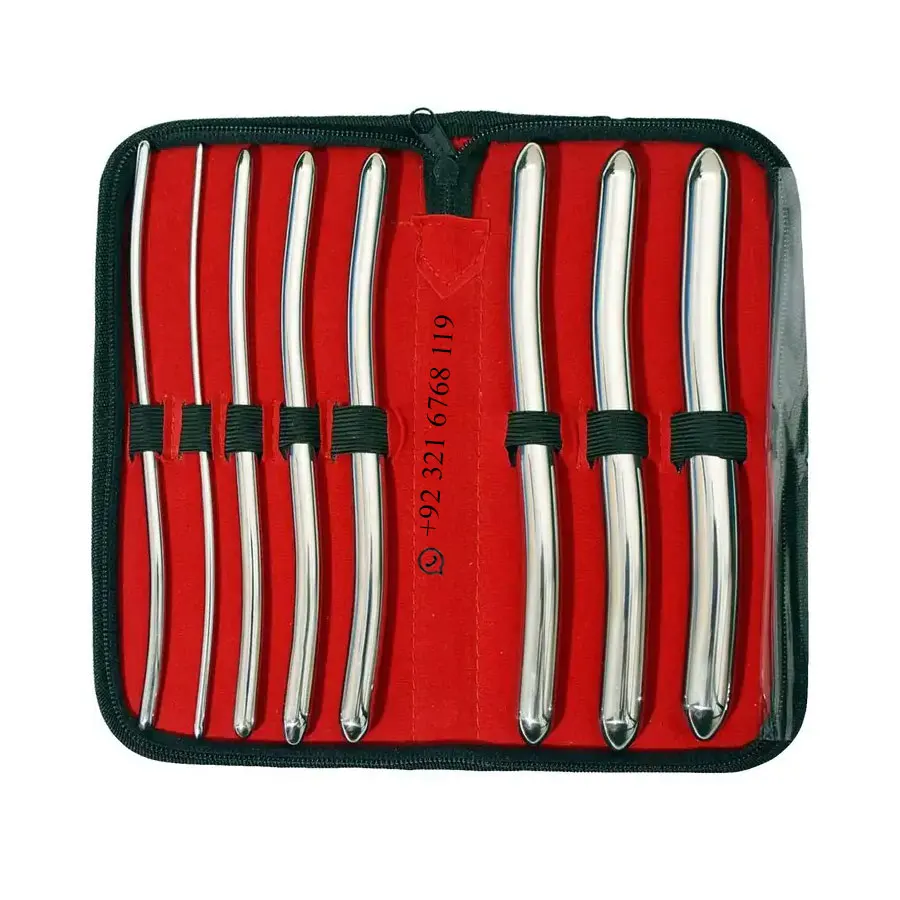 Top Quality Hegar Uterine Dilators Set Of 8 Dilators 3-4 Mm To 17-18mm ...