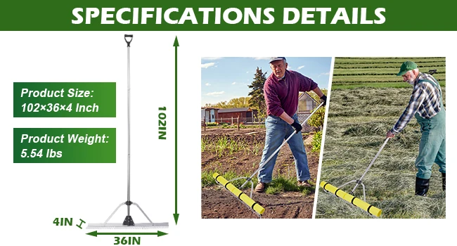 Efficient Lake Weed Cutting with the Floating Rake Tool