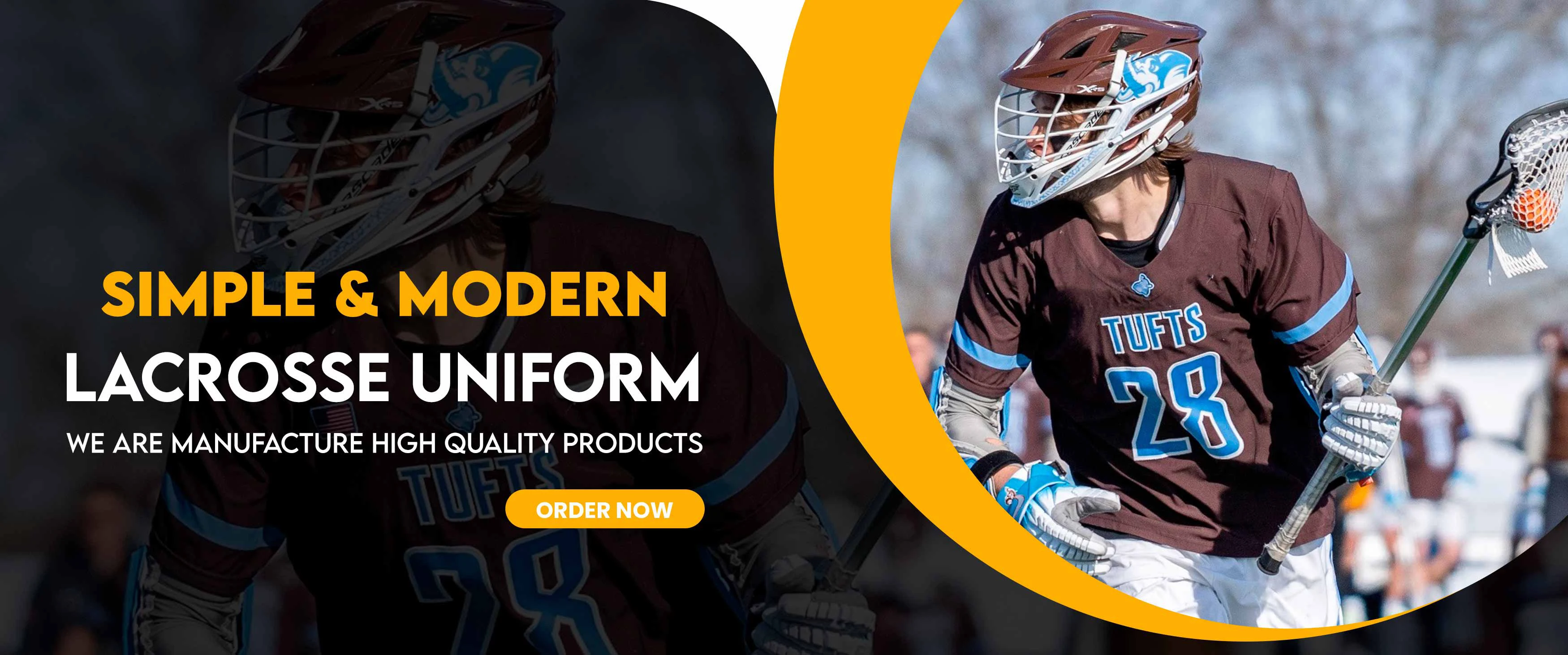 Custom Made Logo Reversible Uniform High Quality 100 Polyester Lacrosse ...