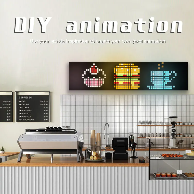 Shopping Center Showcase Led Message Writing Board - Buy Led Display ...