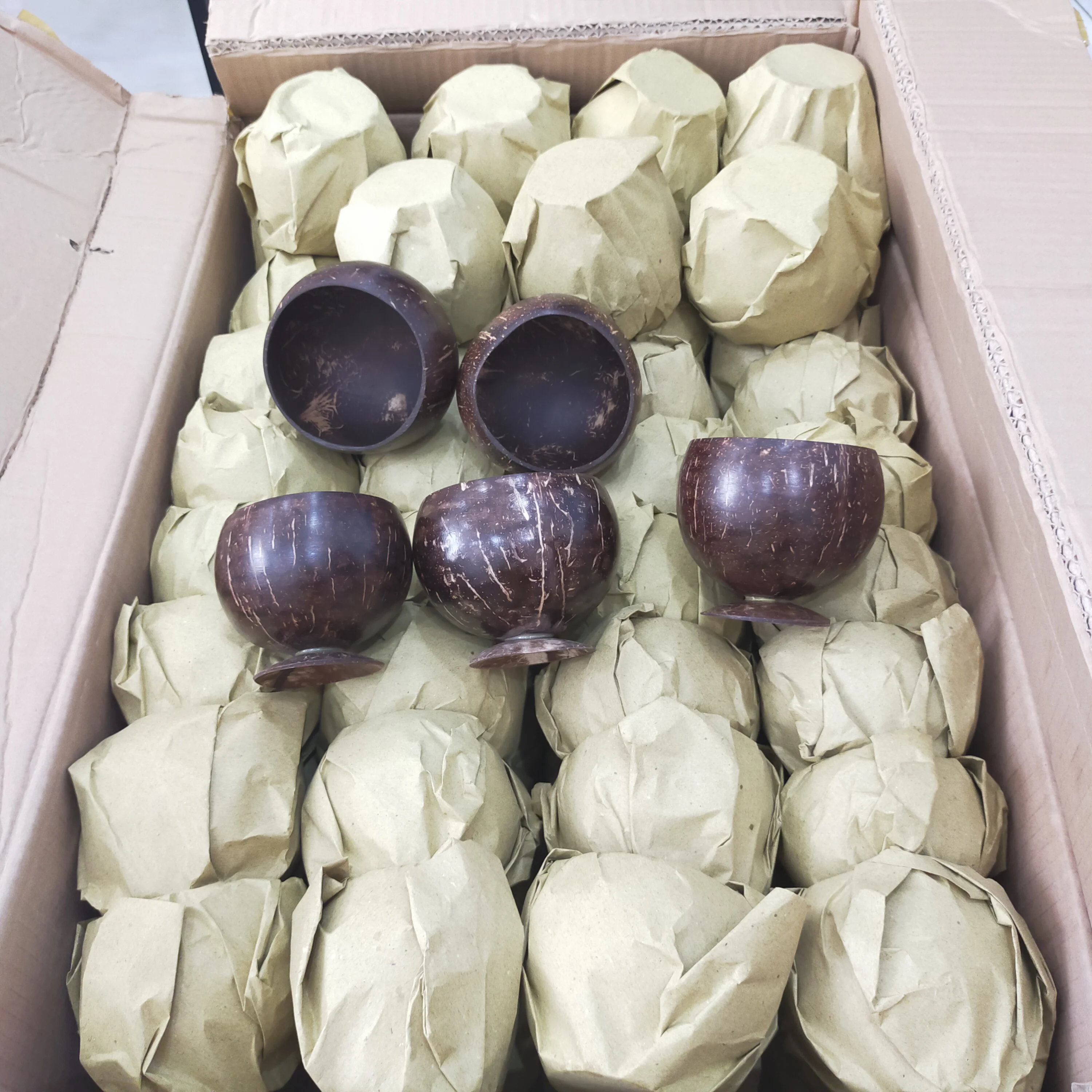 Big Trending 100% Natural Coconut Shell Cup/ Coconut Coffee Cup ...