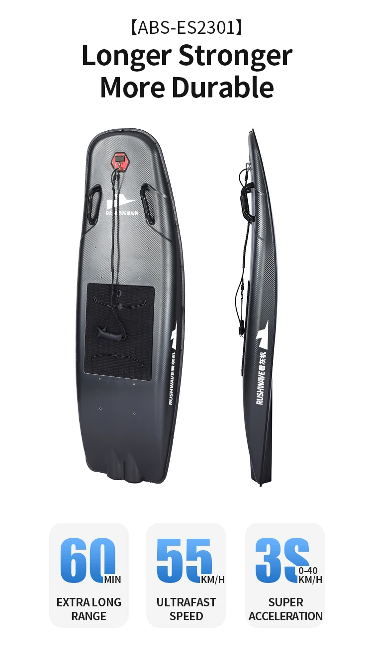 RUSH WAVE Electric Surfboard - High-Speed Power Jetsurf Board