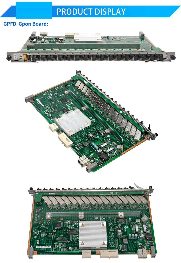 GPFD C+ C++ GPON OLT SFP 8 Port Service Interface Card