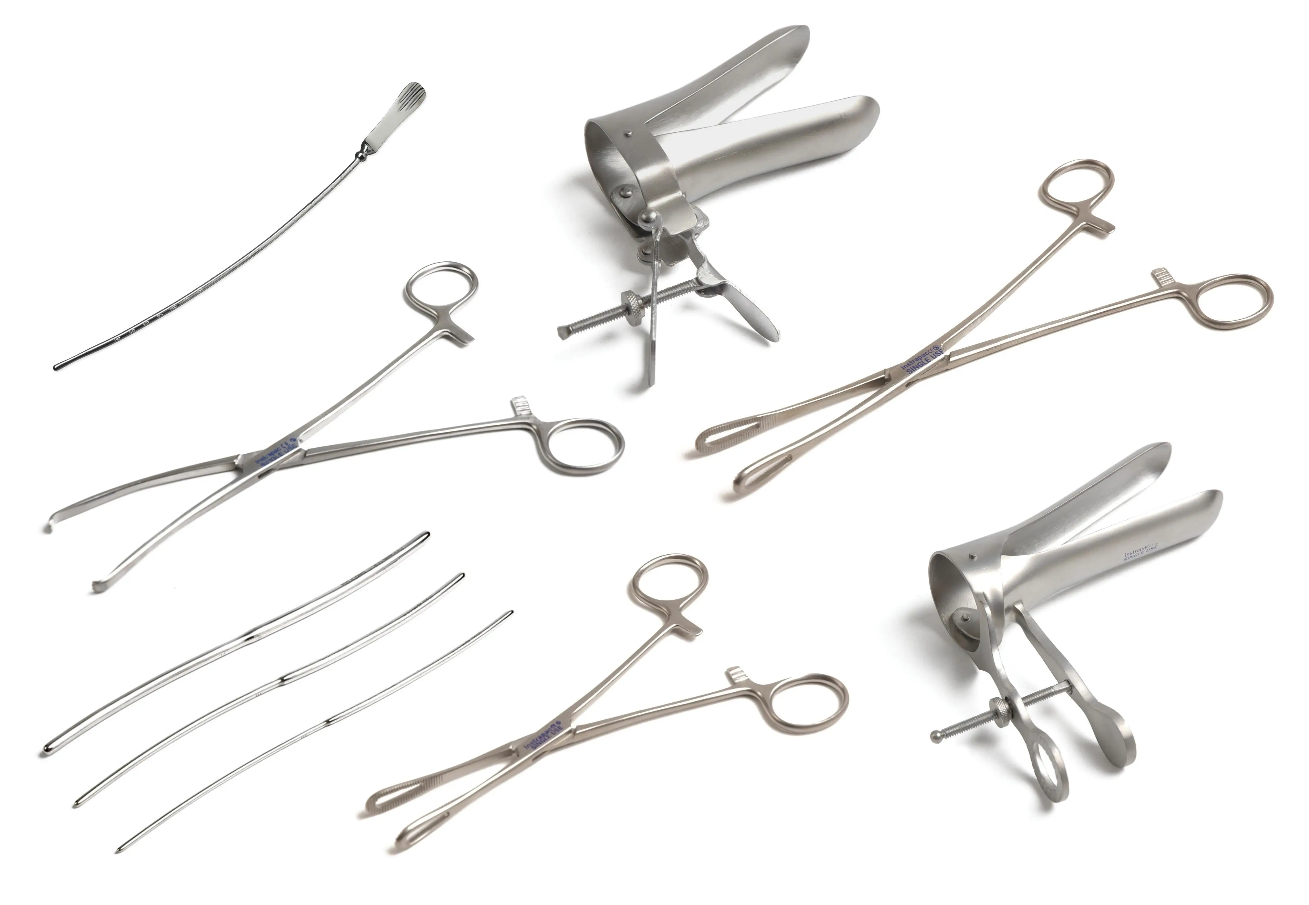 Episiotomy Surgical Instruments Set - Stainless Steel Box