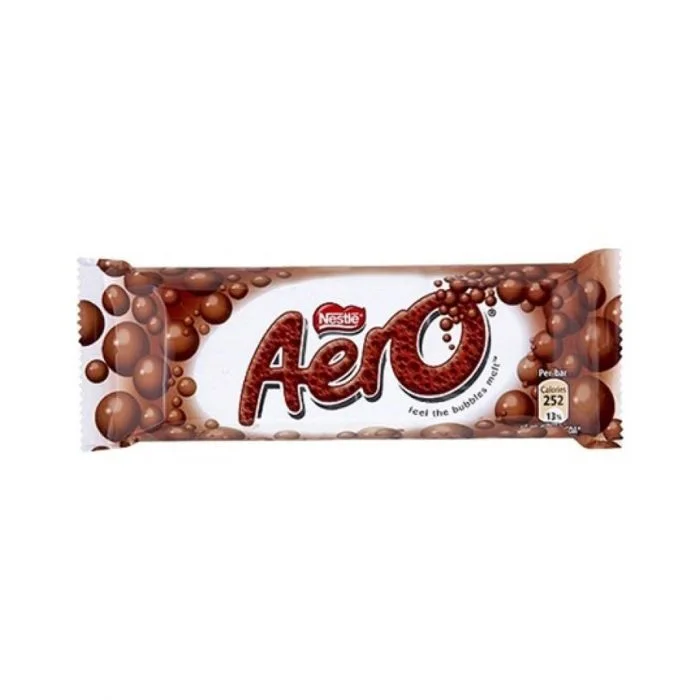 Nestle Aero Milk Chocolate Bar, 27g, Pack of 12| Alibaba.com
