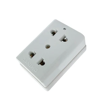 Wall Socket Ominsu 2 Two Pin Socket White T6 Light Socket - Buy Socket ...