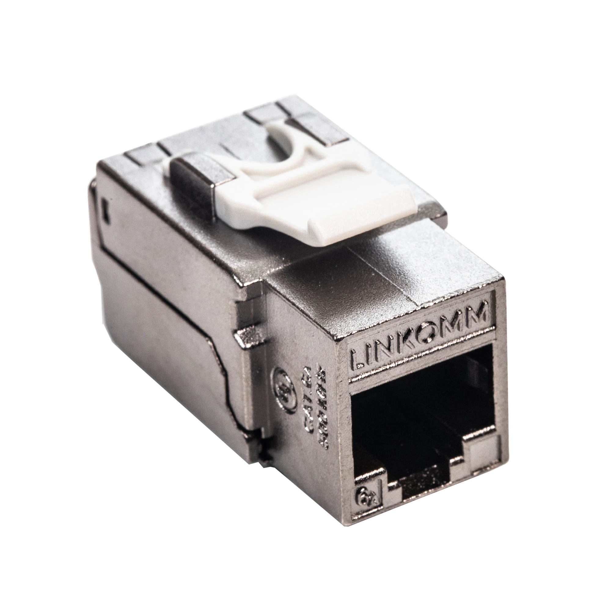 Rj45 Cat6a 10g 90 Degree Stp Metal Shielded Keystone Jack - Buy Rj45 ...