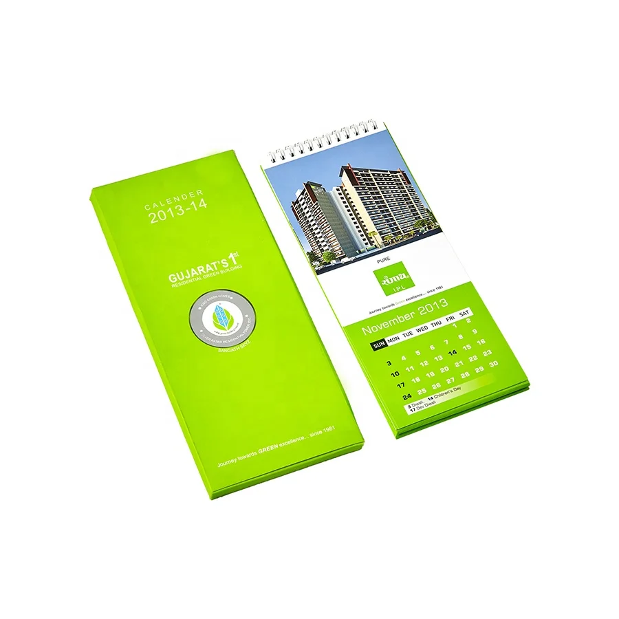 Standard Application Promotional Gift 2024 Foldable Desk Calendars ...