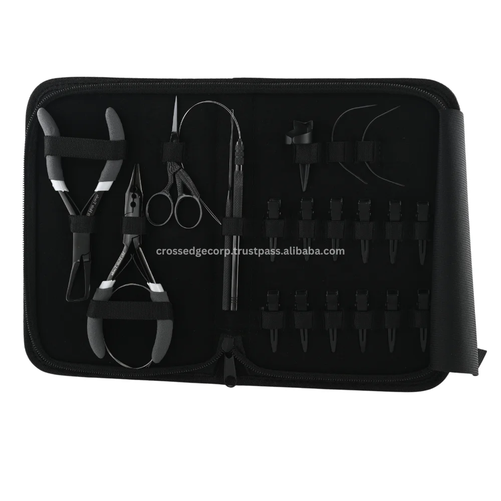 Professional MicroLink Beads Crimping and Remover Plier Sharp Thread ...