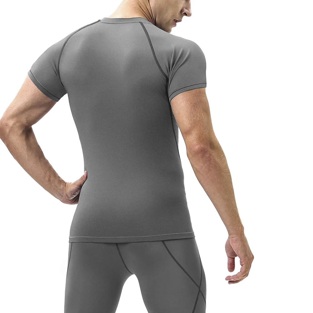 High Performance Compression T-Shirts for Men's Gym