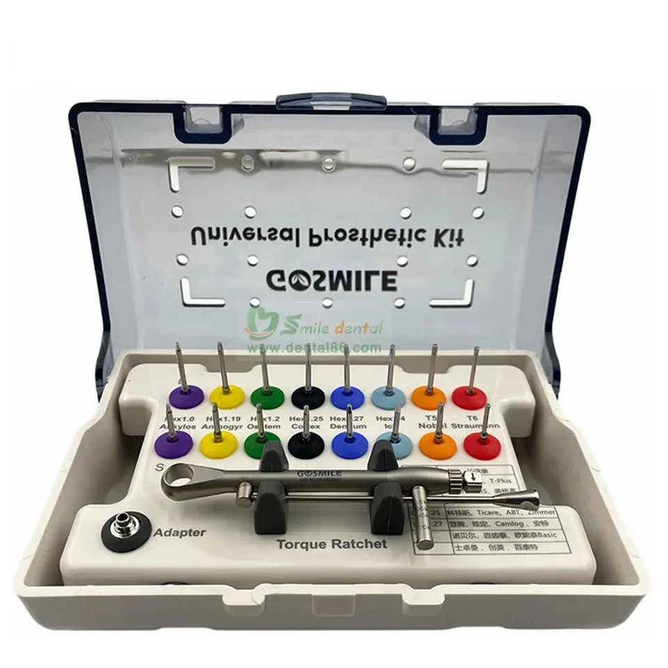 Dental Implant Screw Driver Kit Surgical Manual Kits With 16 Drivers ...