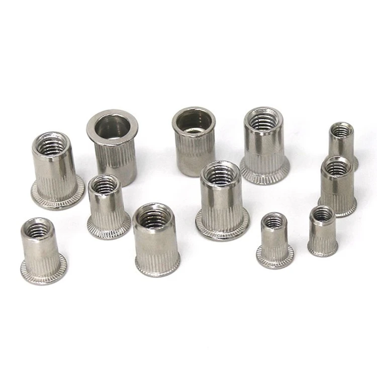 M3 M4 M5 M6 M8 M10 M12 304 Stainless Steel Insert Blinds Nuts Flat ...