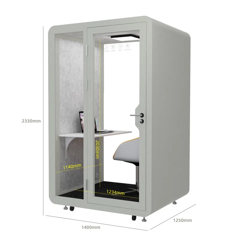 Privacy Pods Soundproof Booth - Ideal for Hearing Tests