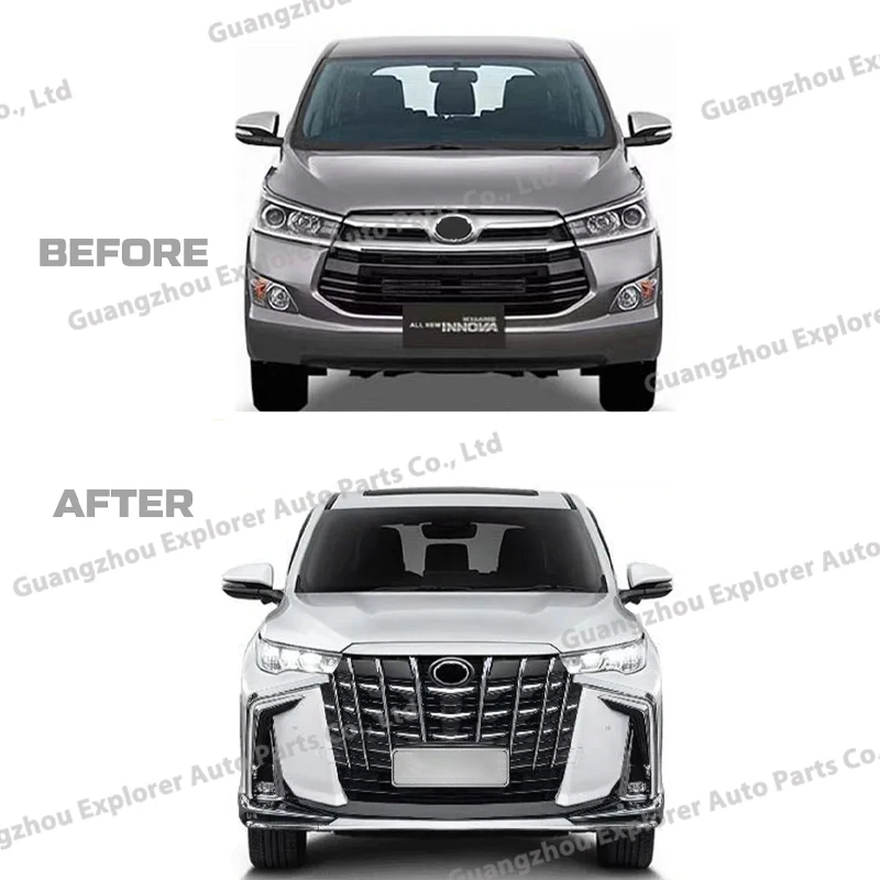 High Quality Car Bumper Cnversion Kit for Innova 2016-2023 Front Face ...