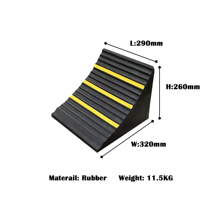 Truck Wheel Chock For Stopper Parking Block Truck Tire Stopper - Buy ...
