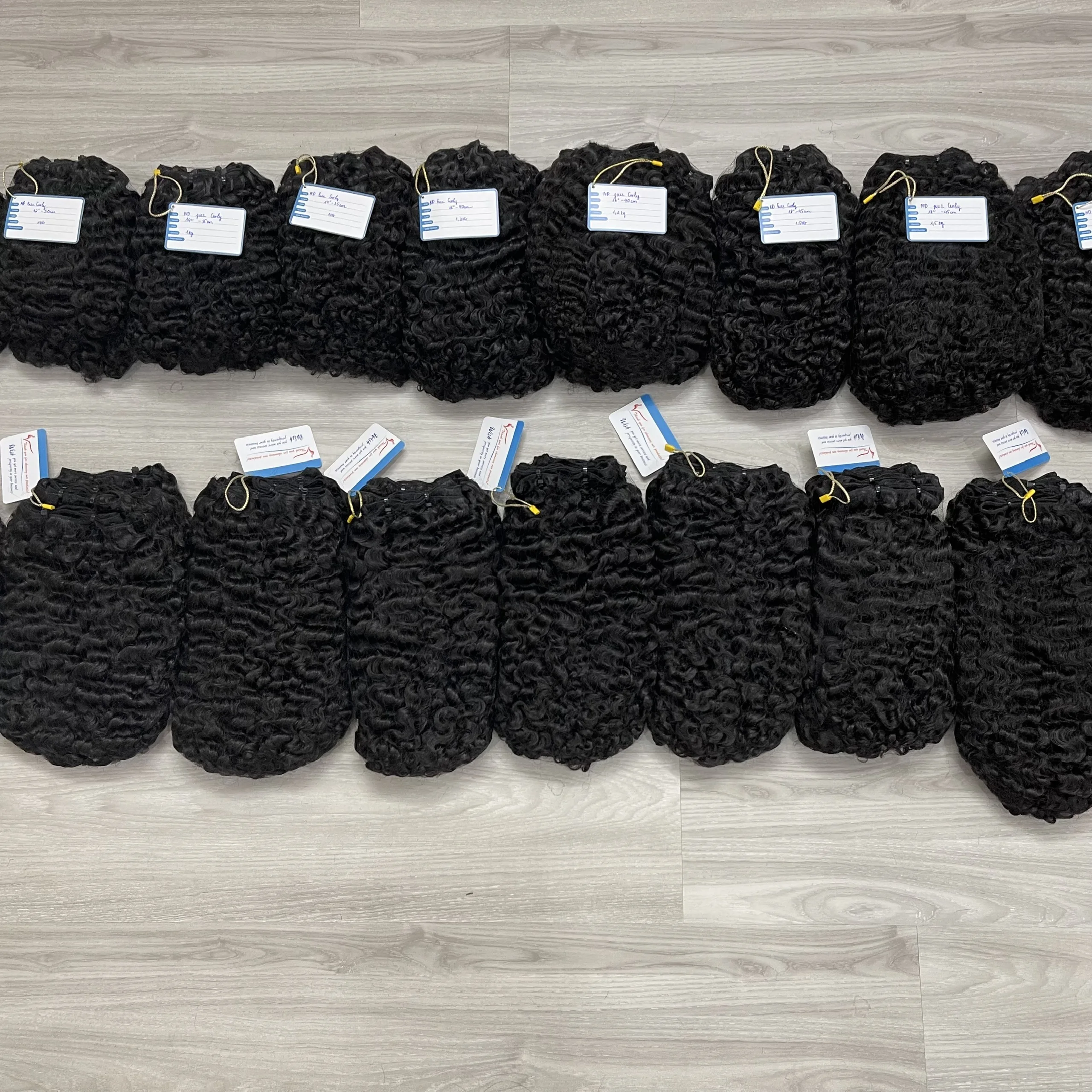 Vietnamese Hair Extensions Steamed Burmese Curly Genius Weft Hair ...