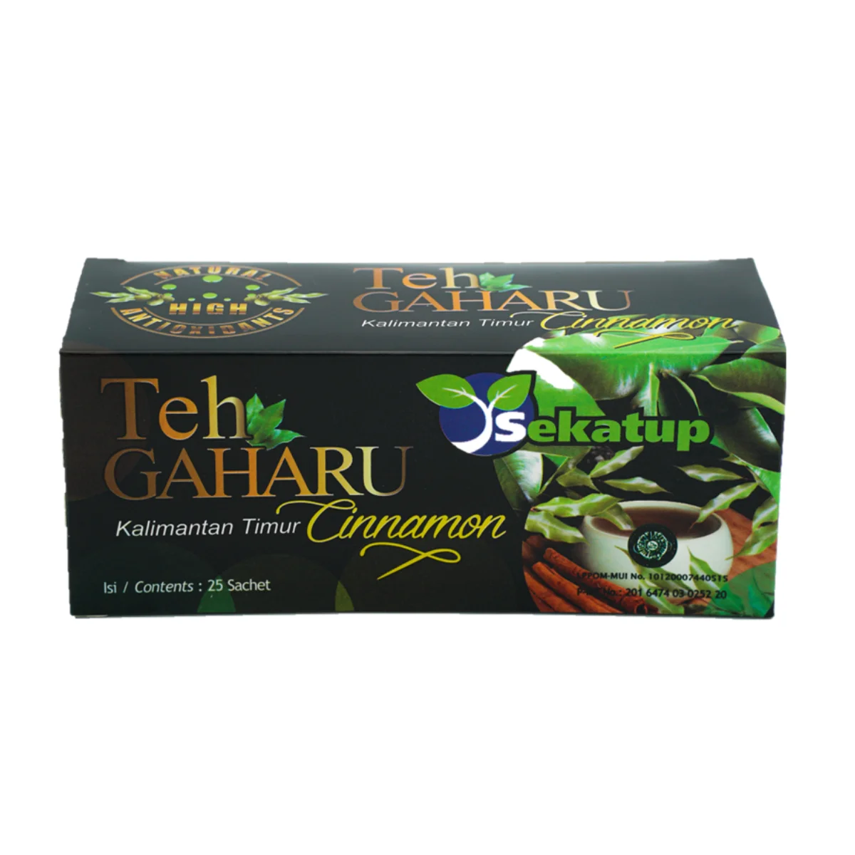 Original Cinnamon Agarwood Tea From Indonesia With 25 Tea Bag/box - Buy ...