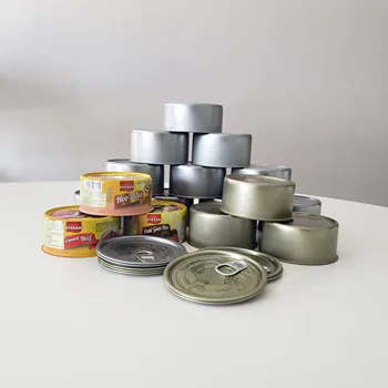 Made In Vietnam Drd 2 Pieces Food Can Diameter 84mm Empty Round Can For ...