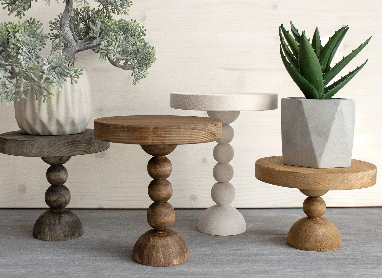 Mini Round Wood Stand Rustic Stand for Home Decorations Gifts| Alibaba.com