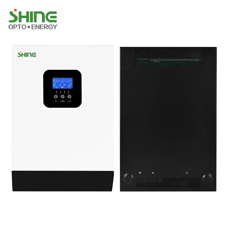 Smart Solar Hybrid Inverter 5kw 6kw On Off Grid Inverter 48v Battery ...