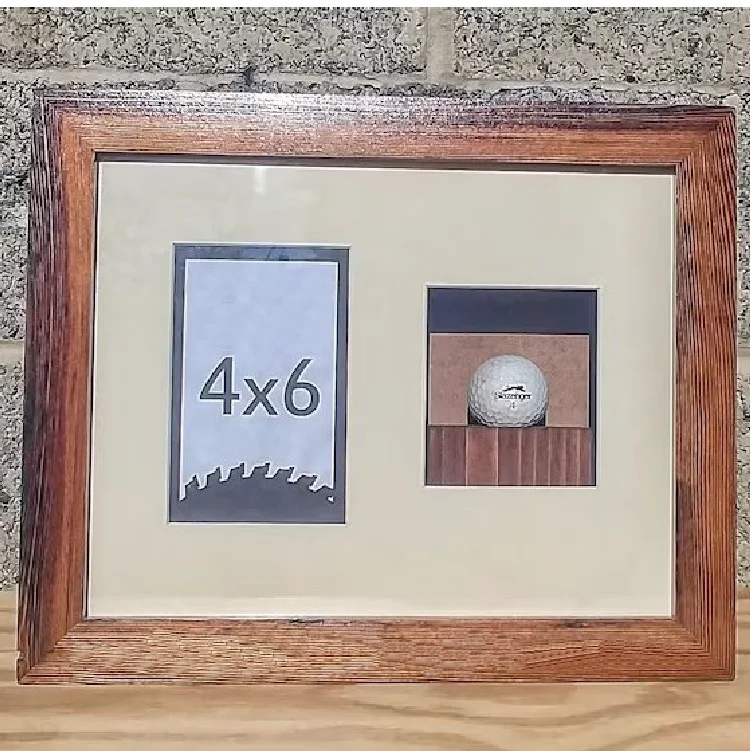 Rustic Wood Engraved Custom Golf Frames Shadow Box - Buy Shadow Box ...