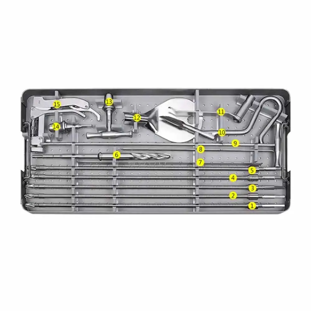 Femoral Reverse Interlocking Nails Instrument Kit Orthopedic ...