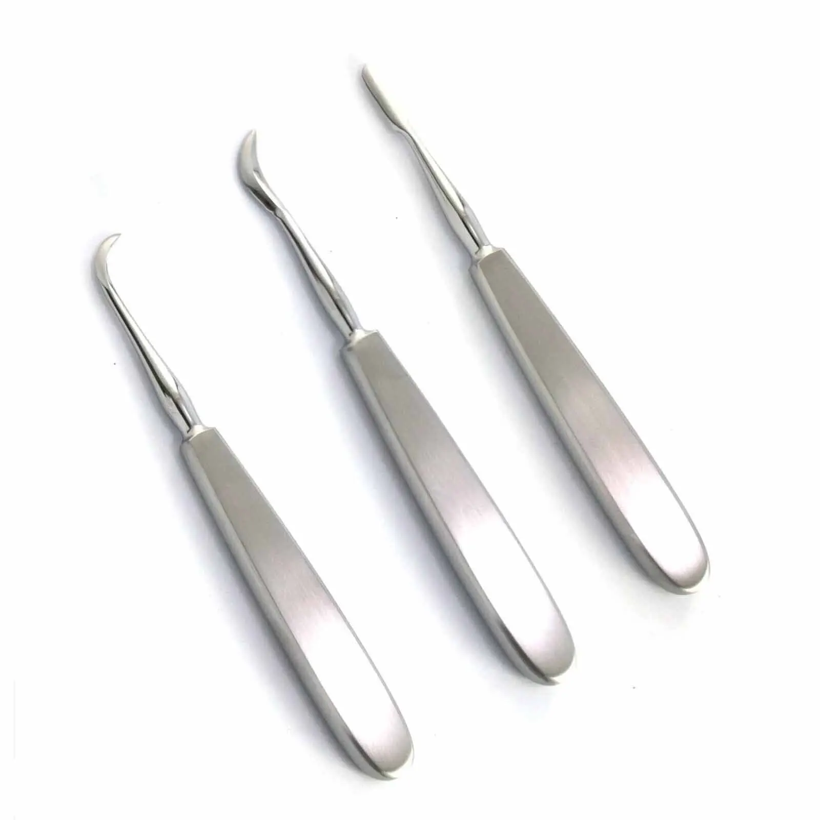 3 Pcs CHOMPRET Dental Root Elevators PDL Luxating Tooth Extracting Instruments for Oral Surgery ...