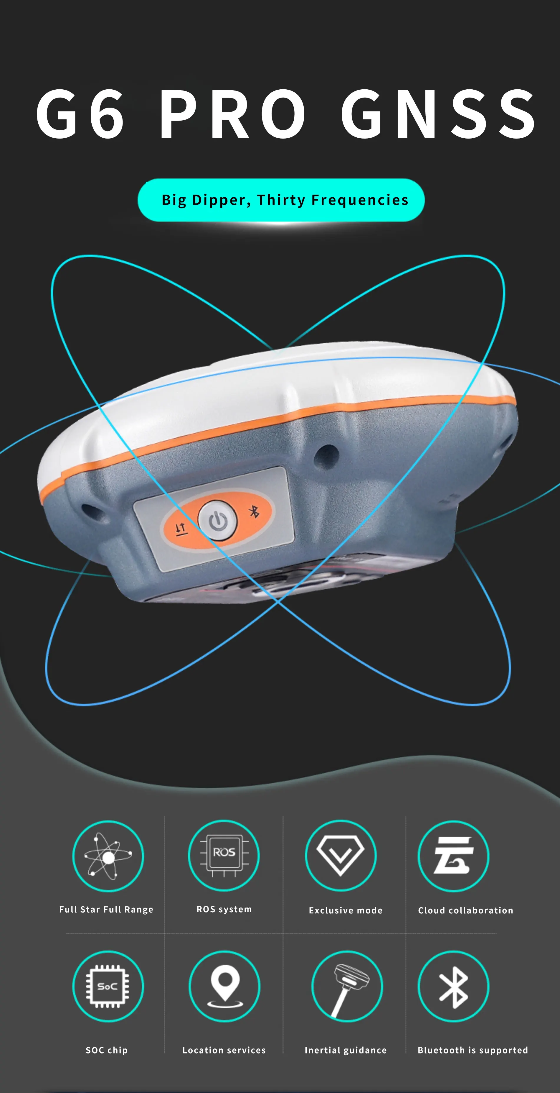 2024 New Cheap Gnss Receiver Kolida G6 For Land Surveying Gnss Rtk Base ...