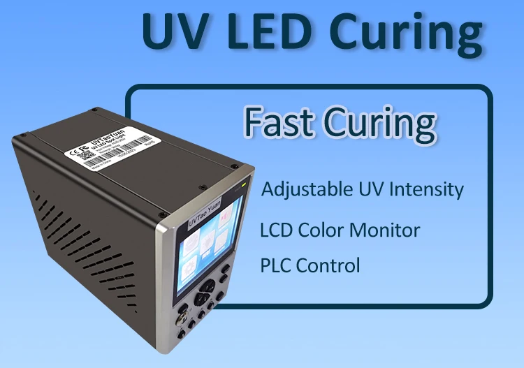 Uv Led Spot Curing Light System Air Cooling Lamp For Glue Curing - Buy High Power Led Uv ...