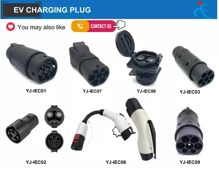 16a 250v Type 1 Male Female Ev Charger Plug Ac Charging Station ...