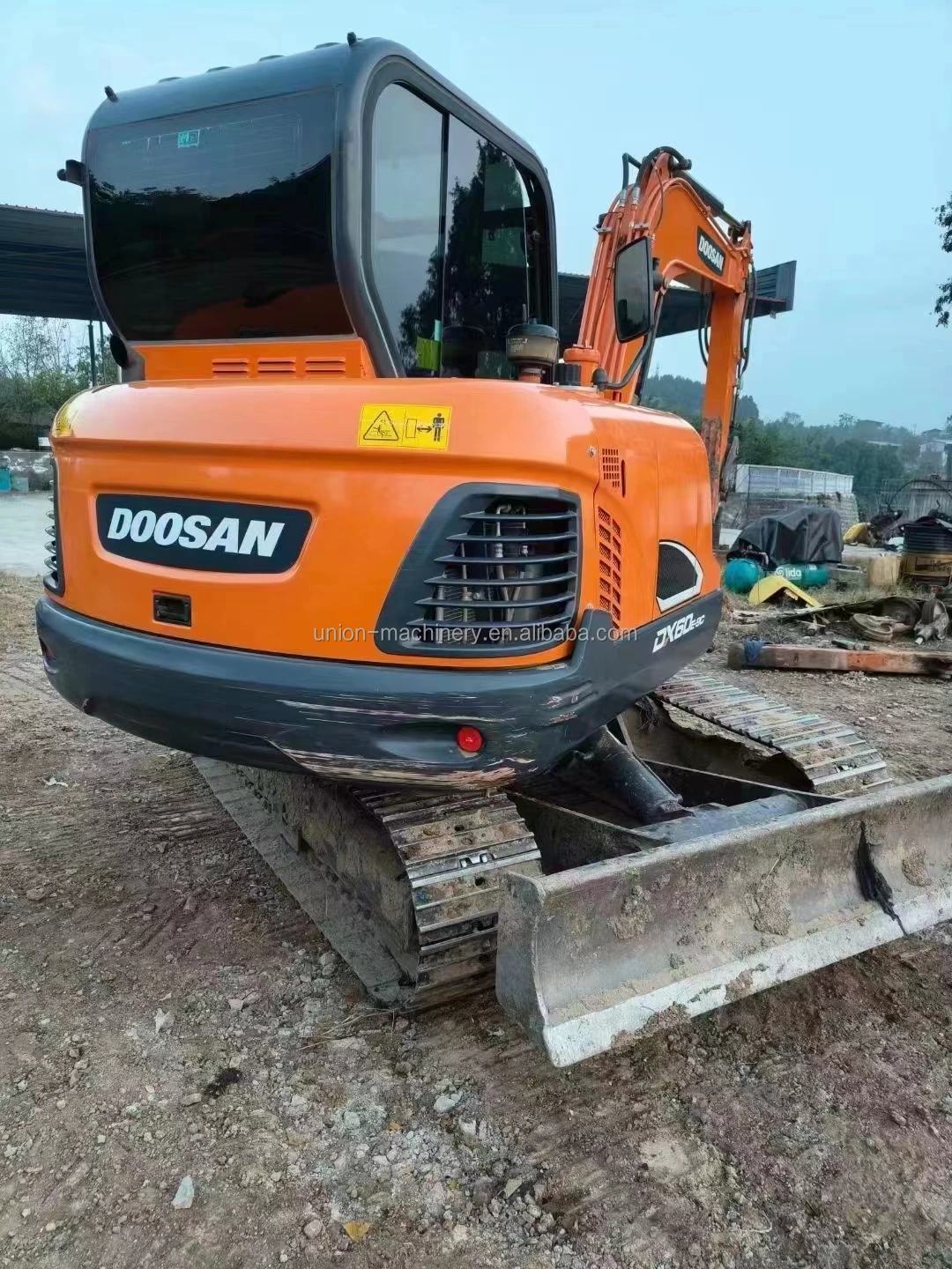Secondhand Doosan Dx60 Excavator 6ton Mini Excavator In Stock Used ...