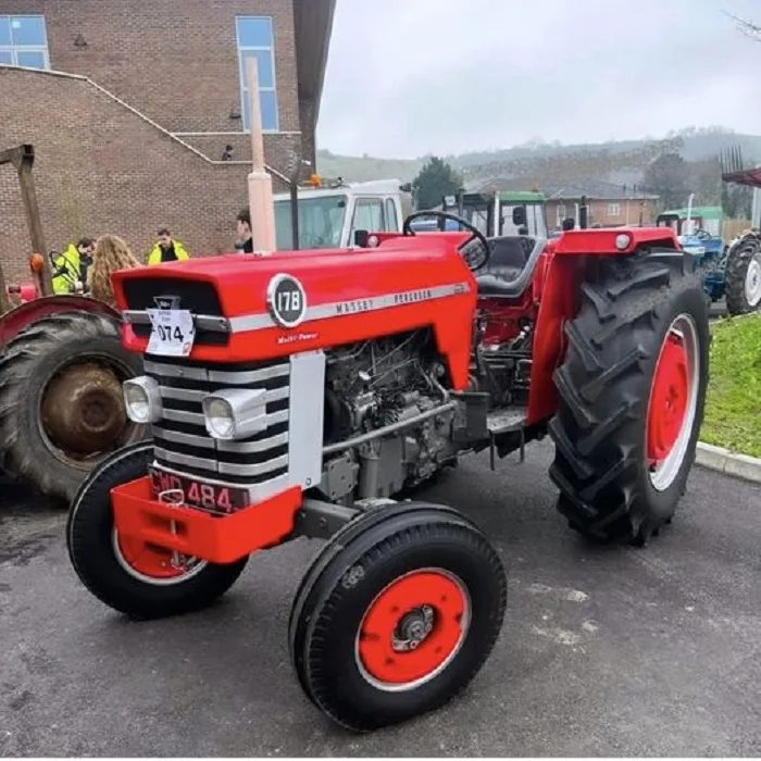Used 4wd Massey Ferguson Farm Tractor MF375 MF290 Agricultural Tractor ...