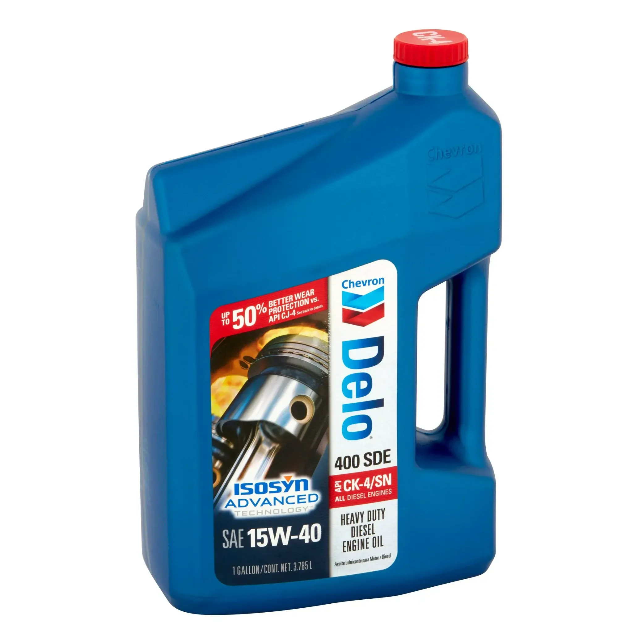 Chevron Delo 400 Sde Sae 15w-40 Heavy Duty Diesel Engine Oil,1 Gallon 3 ...