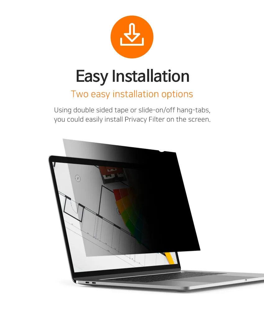 Sview Privacy Filter - Anti-Spy, Anti-Blue Light Protection