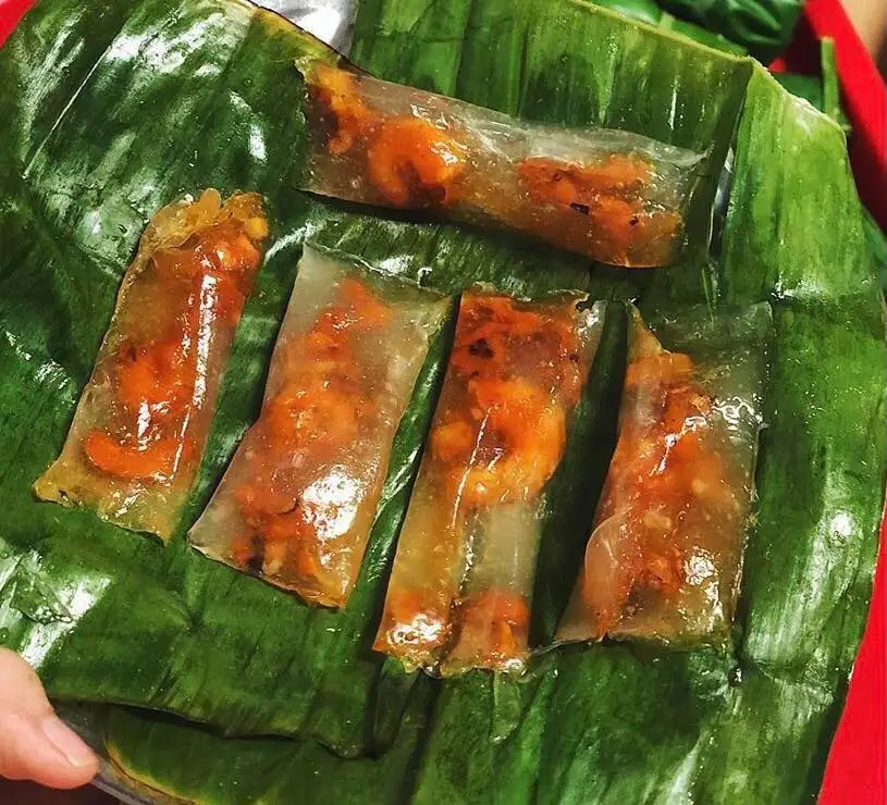 Traditional Cakes Hue Rice Dumpling Cake Meat Green Bean Ear Mushroom ...