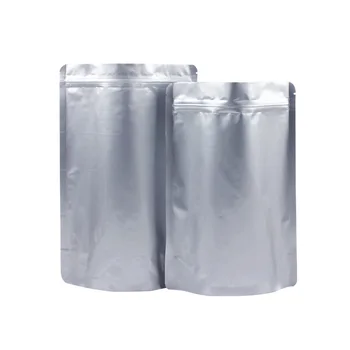 Mylar Food Storage Stickers Custom Logo Lb Gallon Pound Edible Silver ...