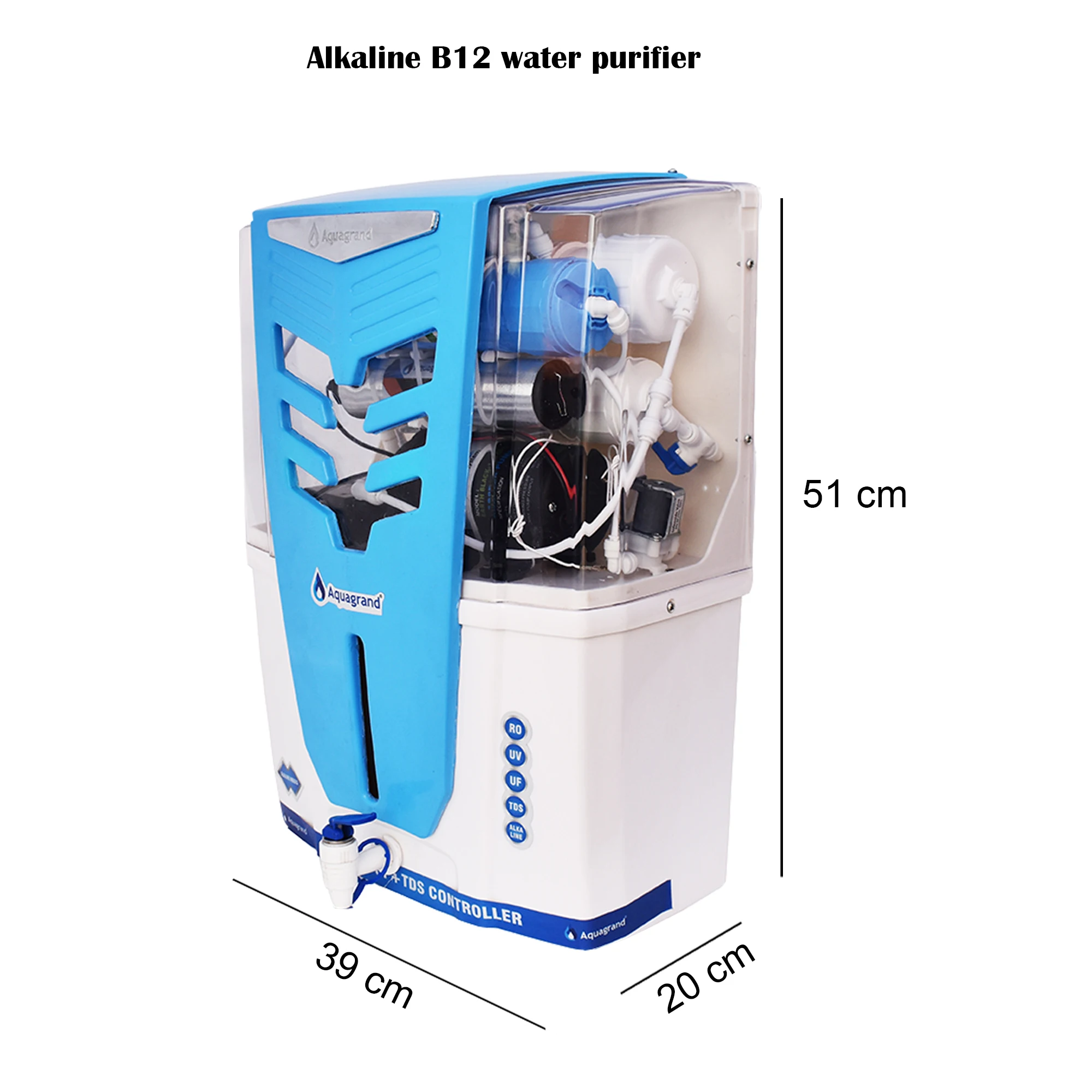 Kaveri Delta Alkaline Ro Reverse Osmosis System House Water Filter ...