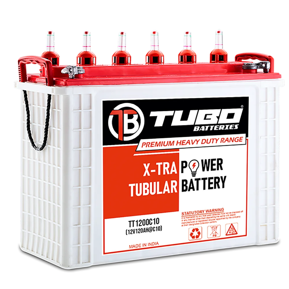 Tubo Tt1200 120ah C10 Tall Tubular Battery Solar Application Made In ...