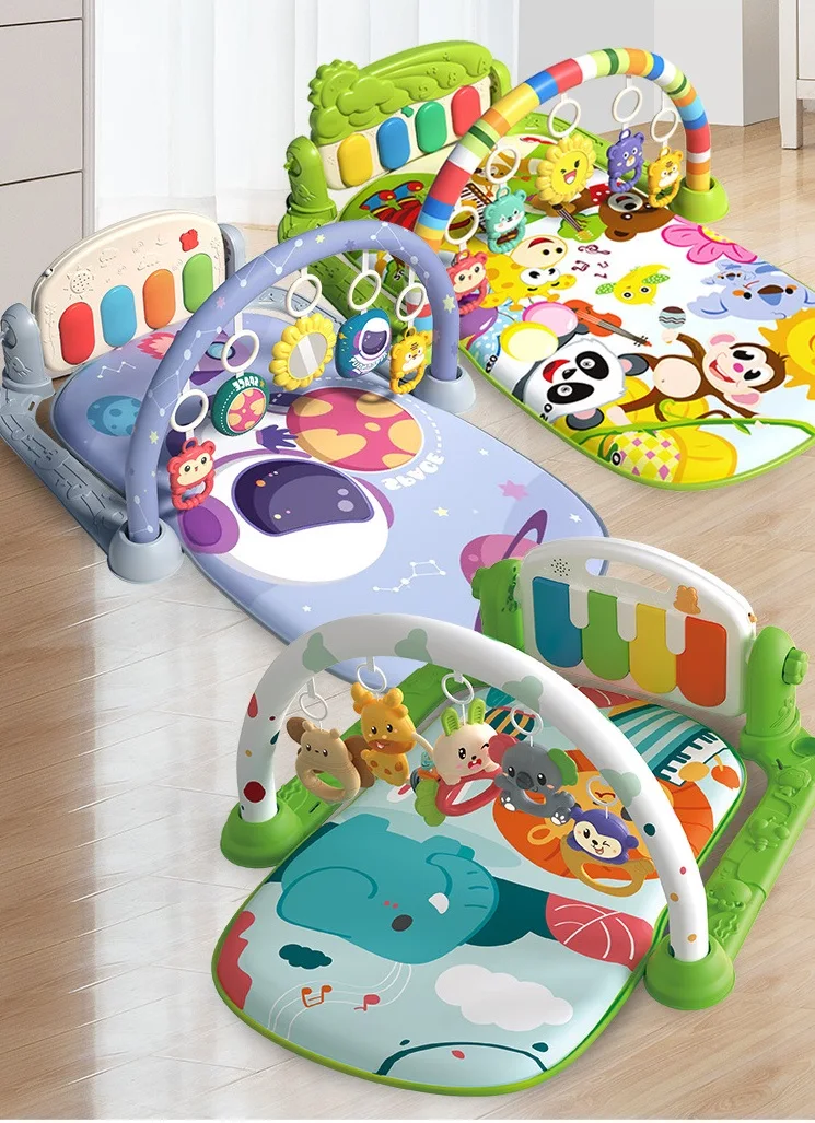 New Kids Penguin Piano Rack Pedal Large Blanket Baby Play Gym Mat ...
