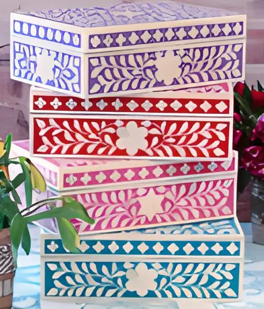 Wooden Table Top Boxes Personalized Wooden Gift Box Diy Treasure ...