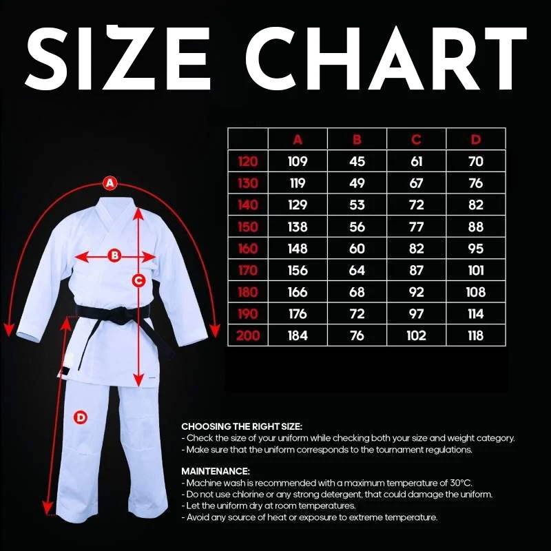 Custom Karate Uniform For Training Martial Arts Student Gi Suitable For ...