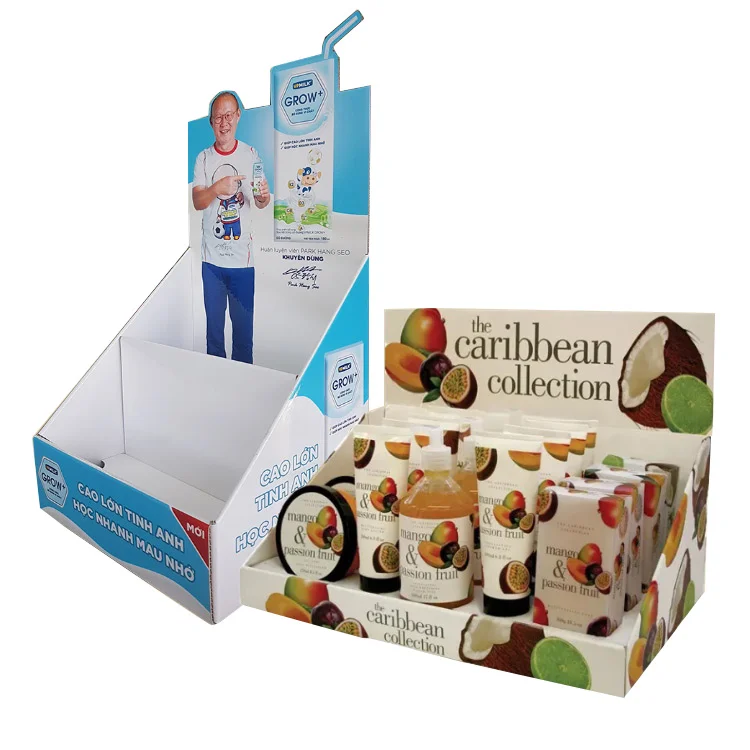 Custom Cardboard Counter Top Displays Showcase Products In Any Store ...