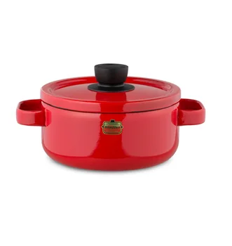 Enamel Kitchen Utensils Cookware Set Casserole With Gas Fired Cookers ...