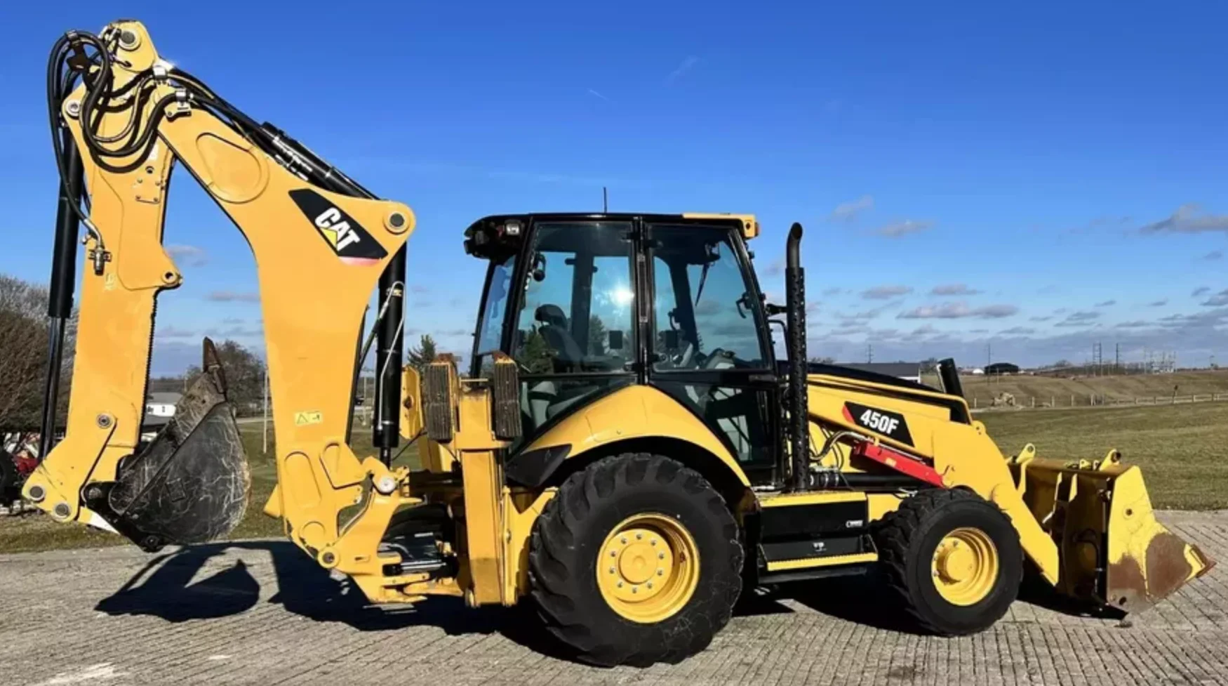Used CAT 440F and 450F Backhoe Loader New and Retro with Good Features ...