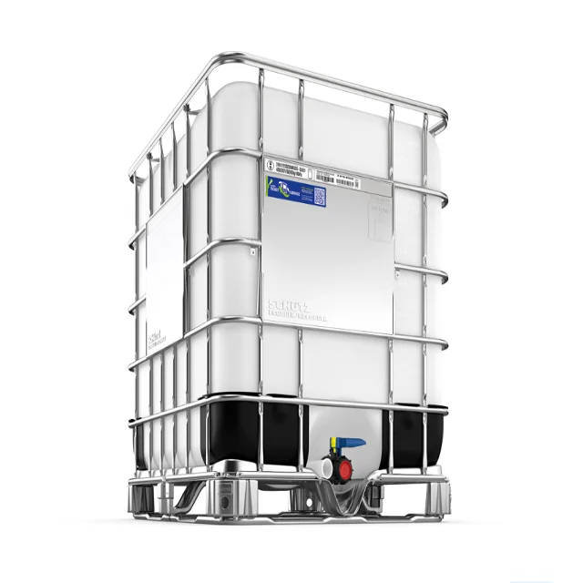 Reusable 1500l Ibc Bulk Tank For Industrial Water Treatment & Storage ...