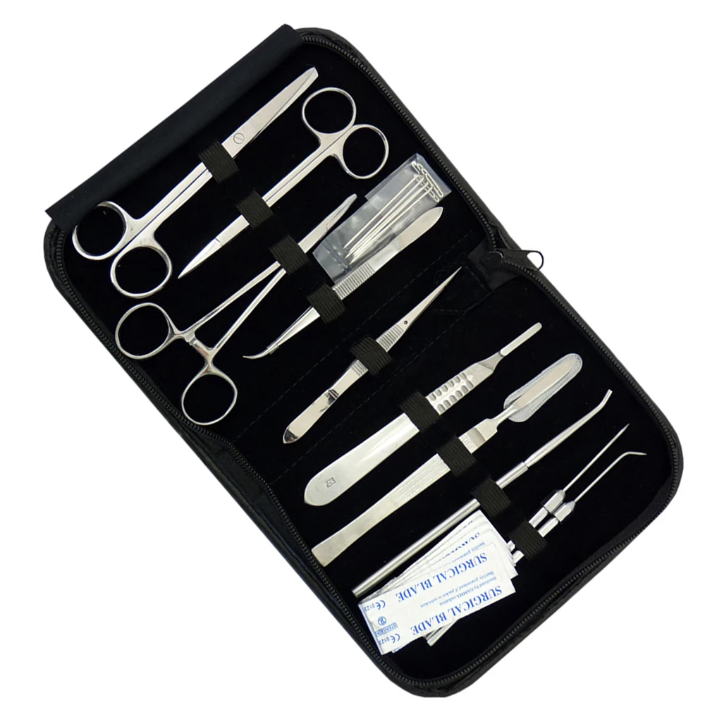 Premium Quality Students Surgical Kits With Needle Holder Forceps ...