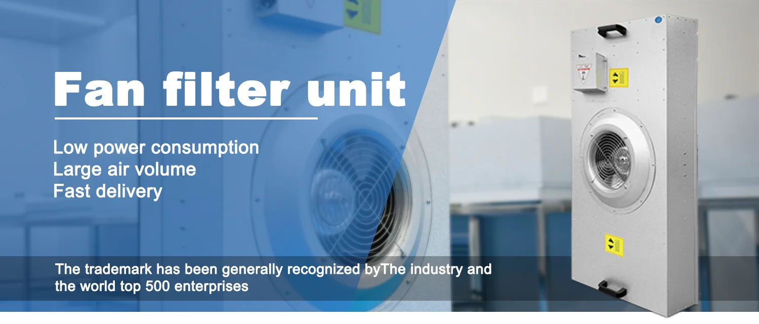 Dual Fan H14 HEPA Laminar Flow Hood | Redundant FFU System for Continuous Operation | ISO Class ...