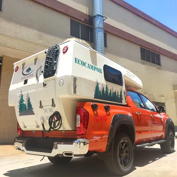 Kinlife 4x4 Dual Cab Truck Camper Slide On Pickup Pop Up Camping Car ...