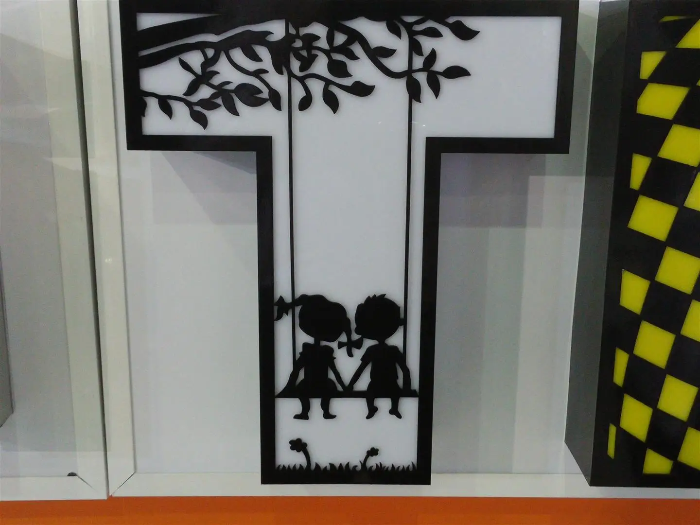 Shopping Mall Wayfinding Free Standing Advertising Light Box Back ...