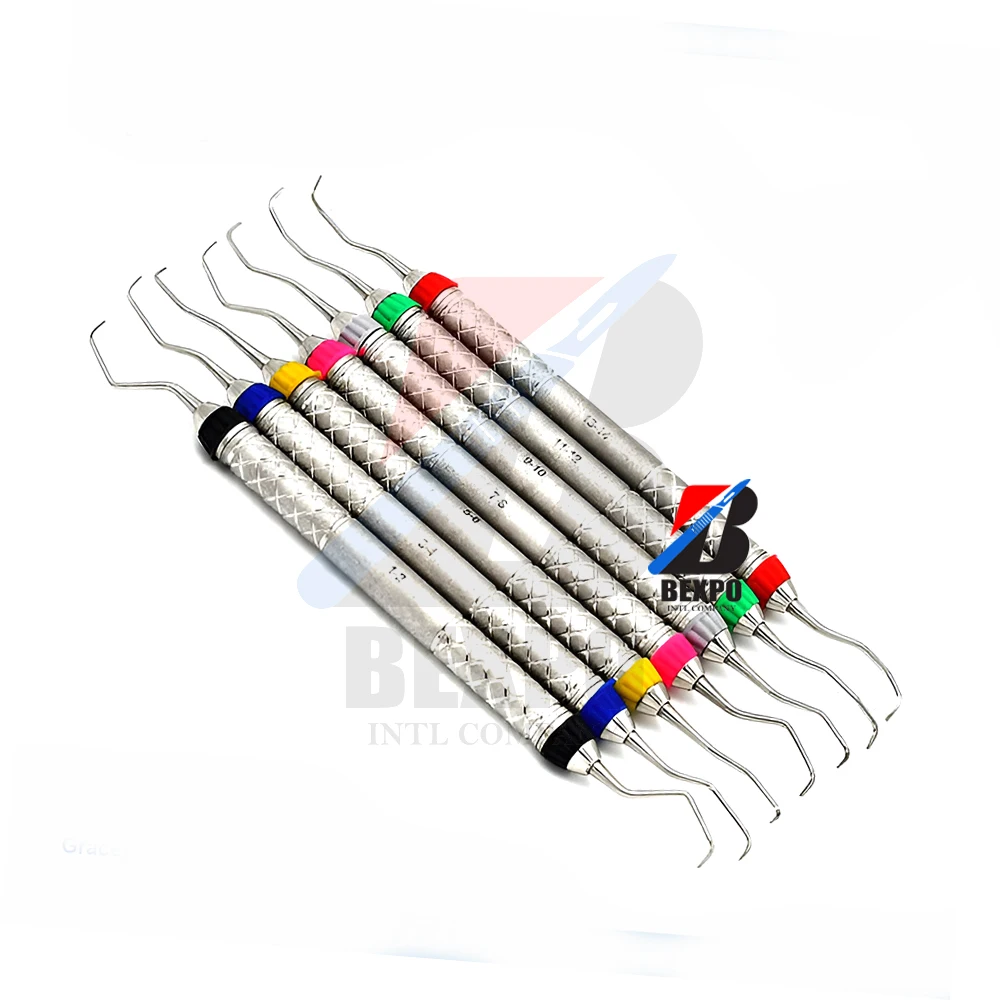 Dental Sickle Scaler Set of 6Pcs High Quality Stainless Steel ...